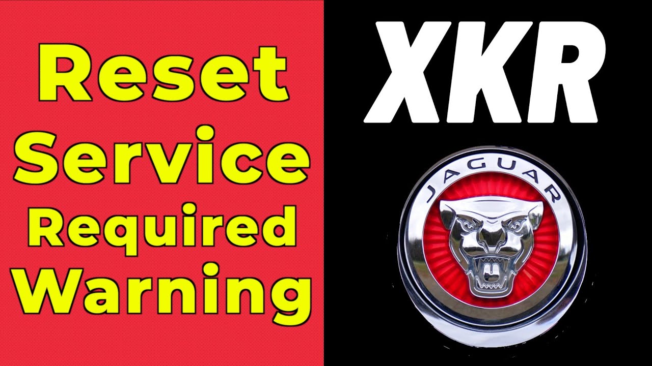 How to: Reset the "Service Required" warning message.- Jaguar XKR - YouTube