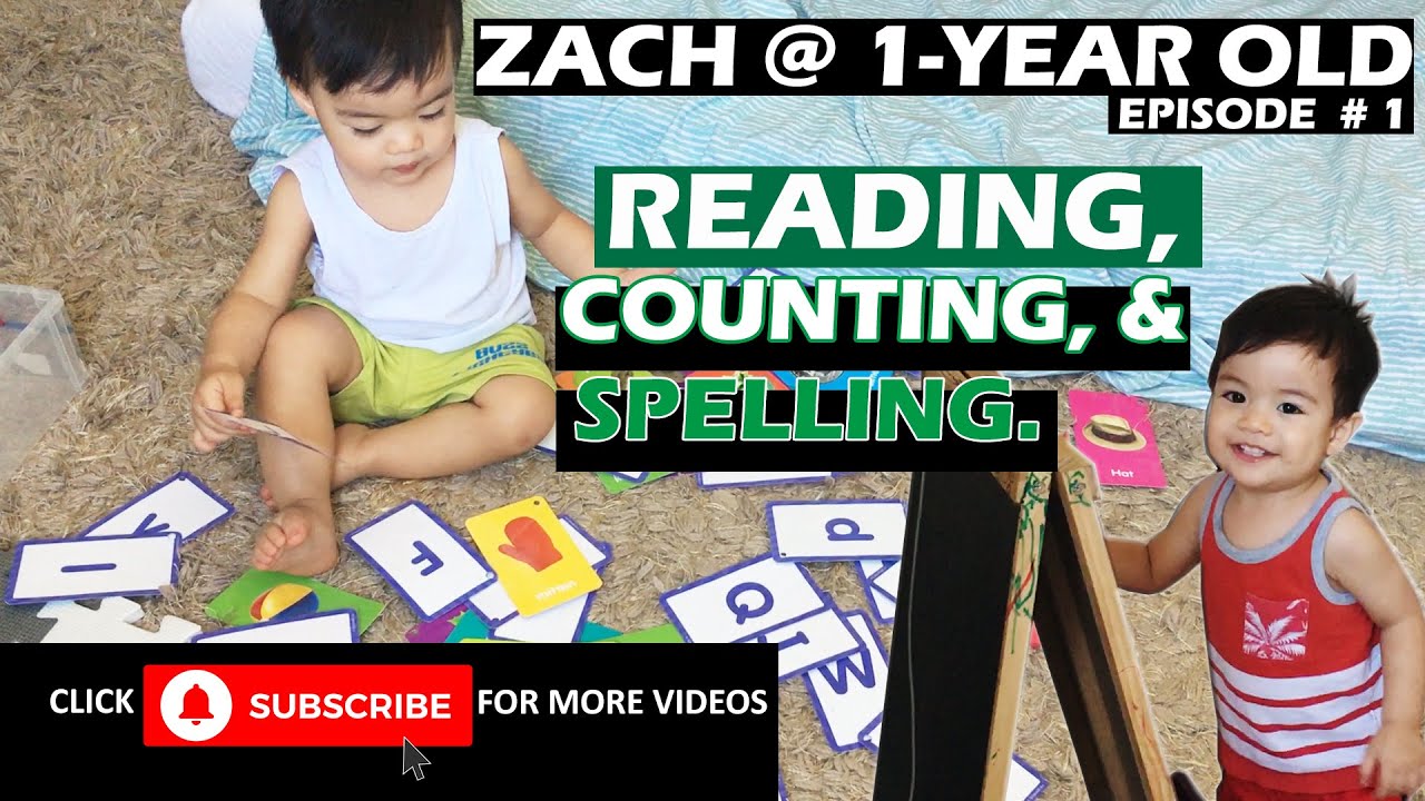 How to teach a 1-YEAR OLD KID (Episode_1) - YouTube