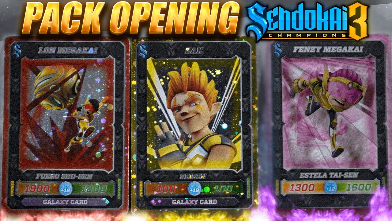NUEVOS PODERES, ARMADURAS Y CARTAS DE SENDOKAI 3 - PACK OPENING ...