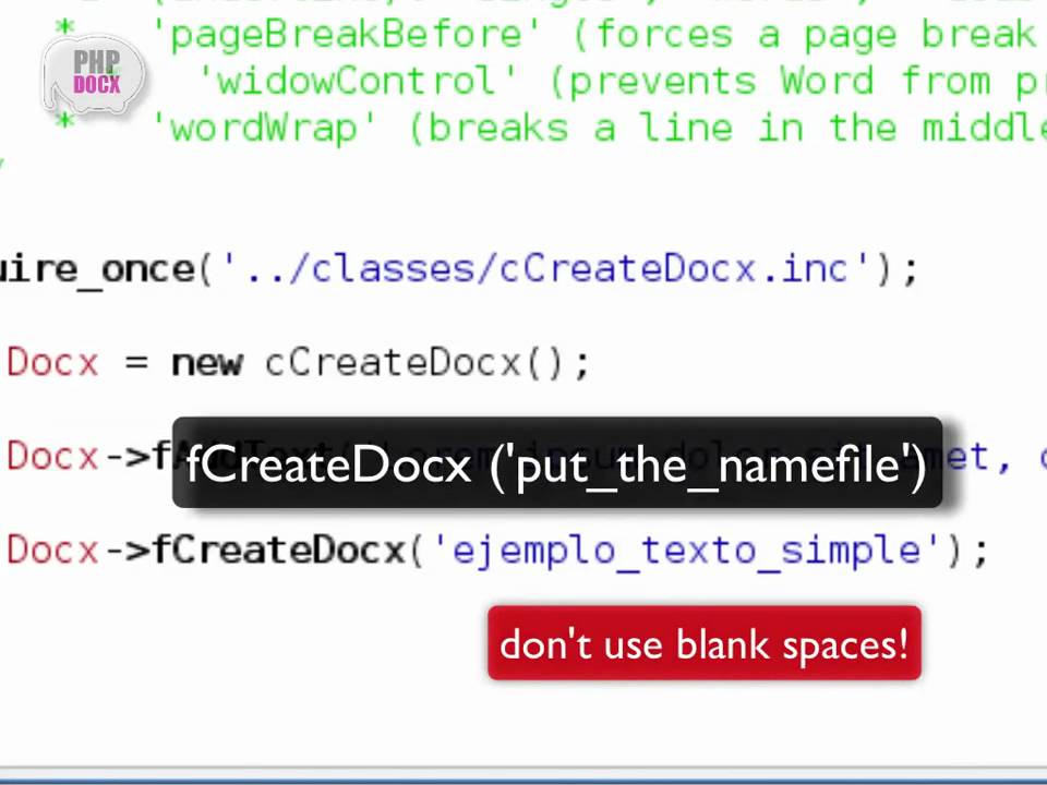 PHPDocX- First Steps - YouTube