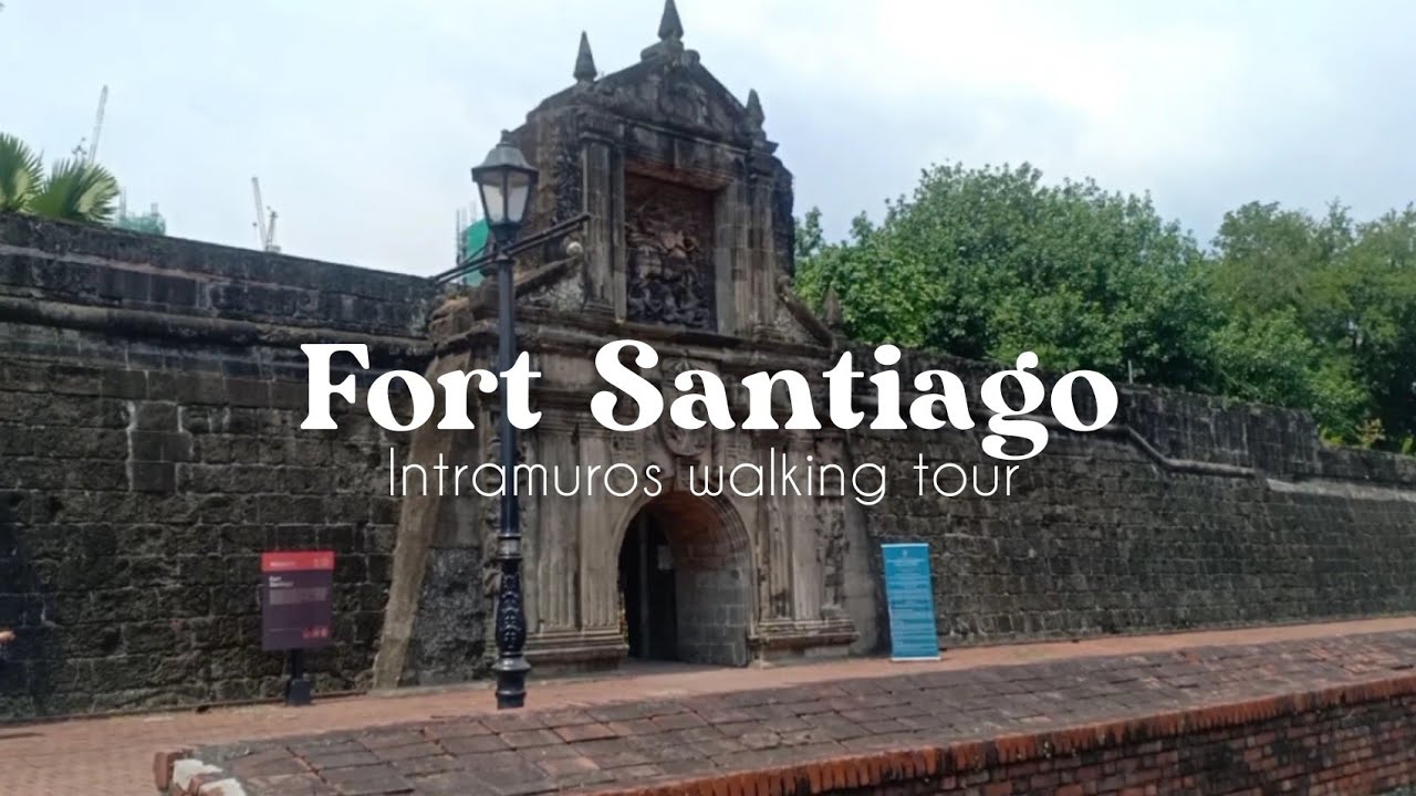 INTRAMUROS; FORT SANTIAGO MANILA PHILIPPINES | walking tour - YouTube