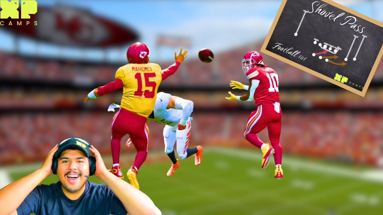 Recreating the Chiefs Shovel Pass In Madden 24 | Football Training ...