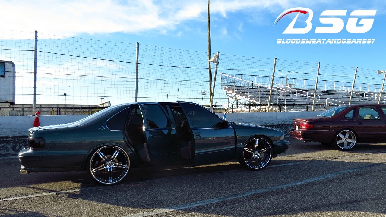 1996 Impala SS (DGGM) on Staggered 24" Asanti Wheels (DA144) INC - YouTube