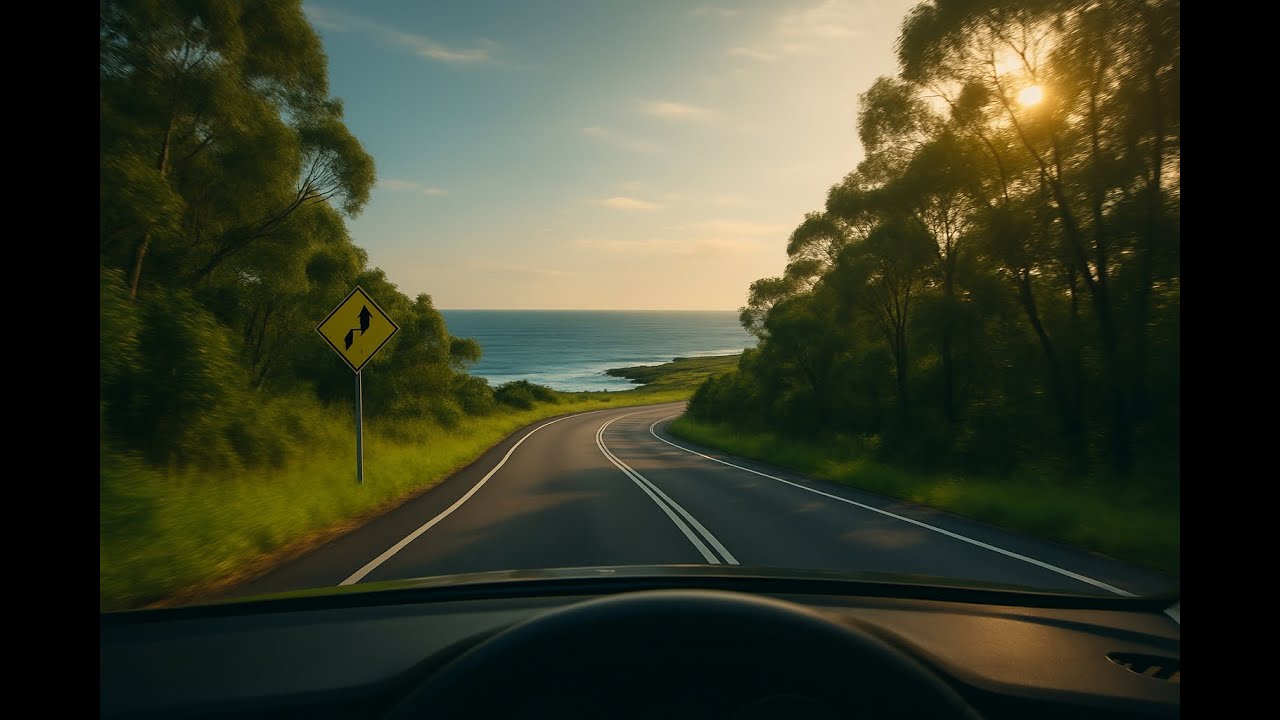 Relaxing Drive | Coastal City and Nature Road Trip in Australia | 4k ...