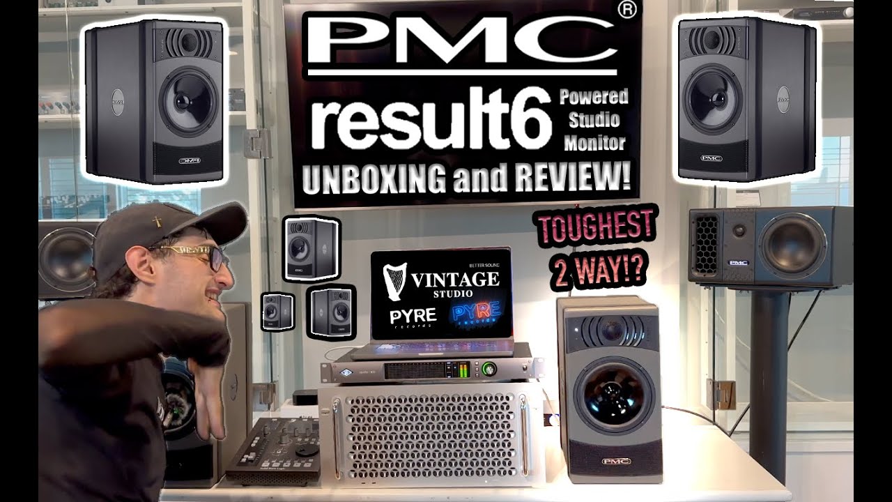 PMC Result6 Studio Monitors | Unboxing and Review at Vintage Studio Thailand | TOUGHEST 2Way ...