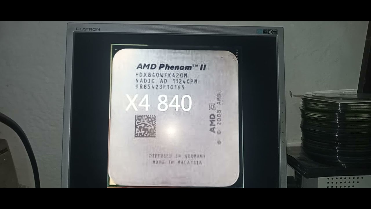 ESPECIFICAÇAO PROCESSADOR AMD PHENOM II X4 840 - YouTube