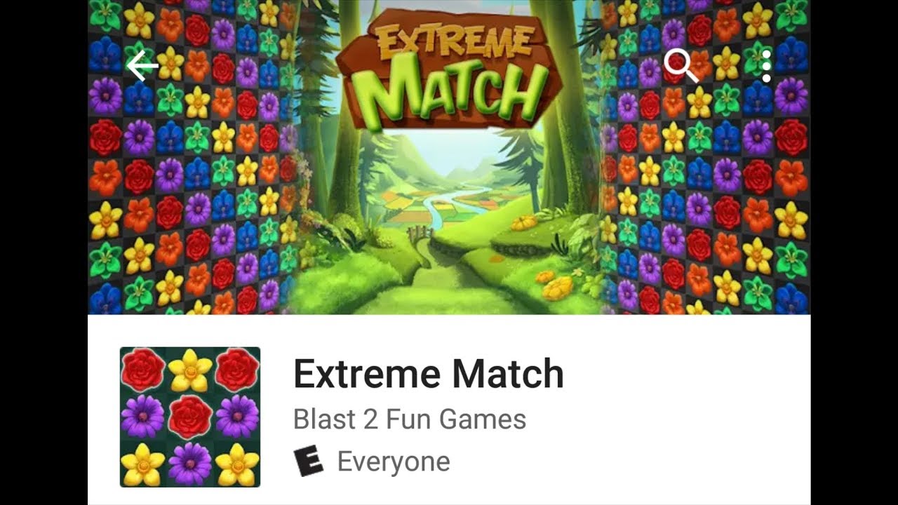 Extreme Match (mobile match 3 game) JUST GAMEPLAY! - YouTube