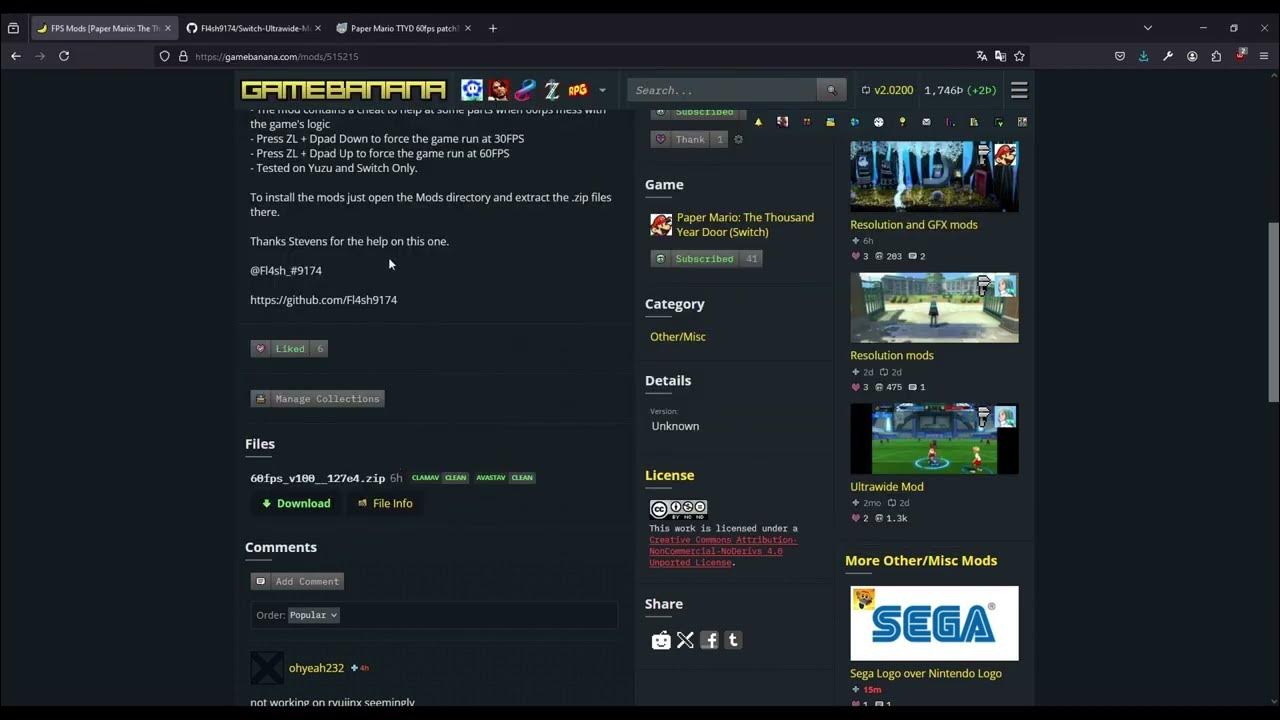 PMTTYD (Switch) | How to Install 60FPS Mod for Emulators + Issues Tracking - YouTube