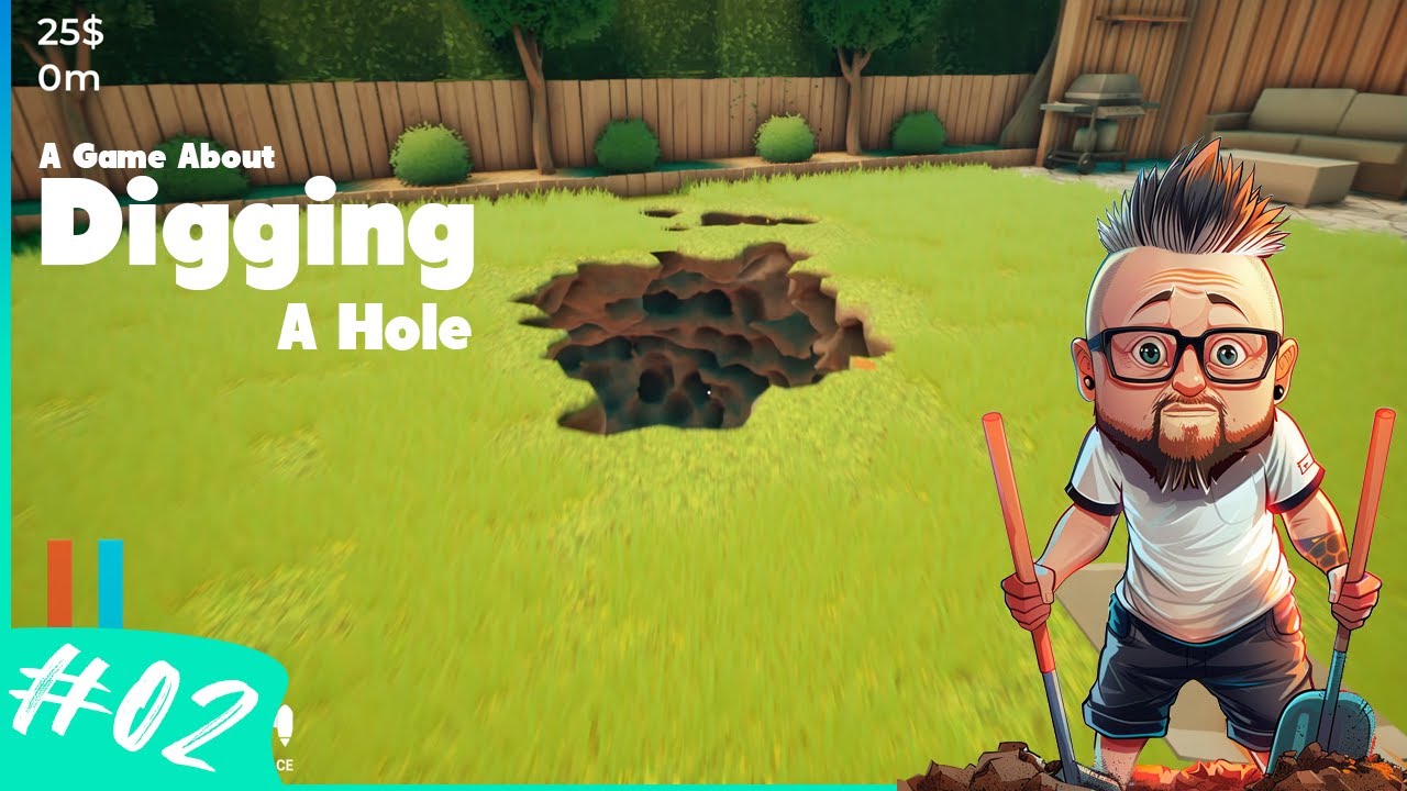Lets Play A Game About Digging A Hole #02 Buddlen bis der Finger ...