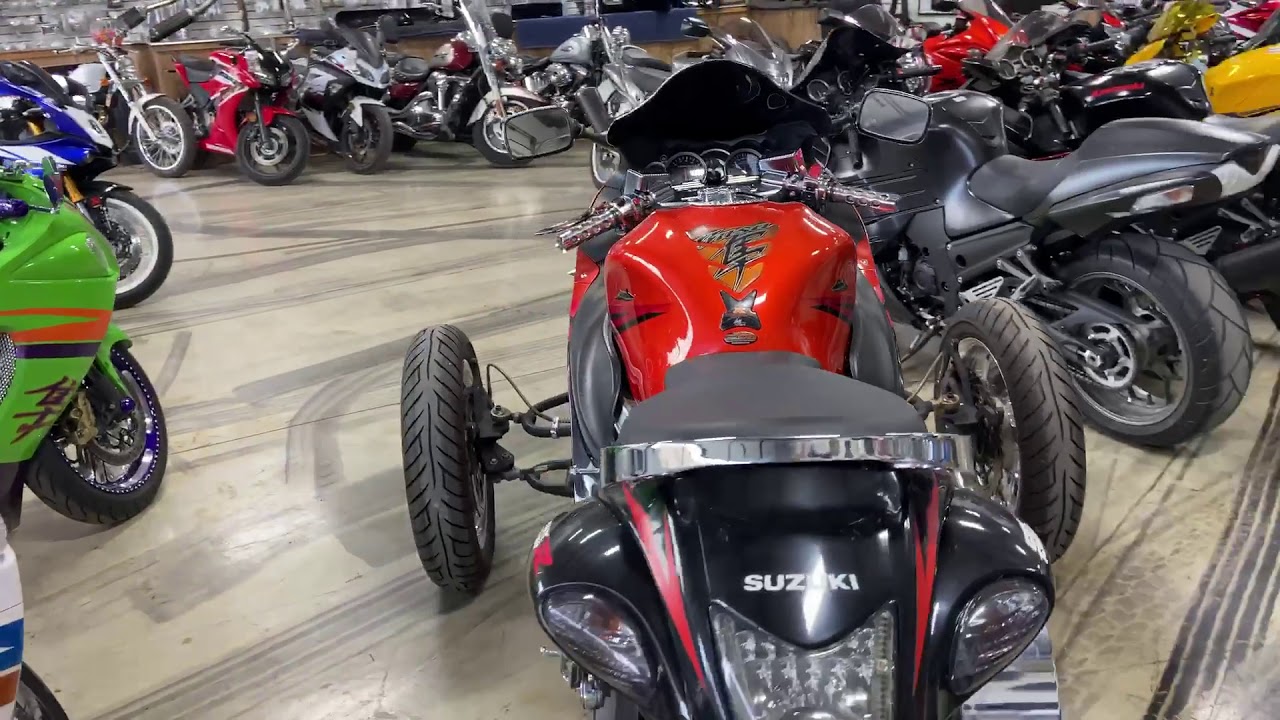 2008 SUZUKI HAYABUSA REVERSE TRIKE All Things Chrome 615-431-2294 - YouTube