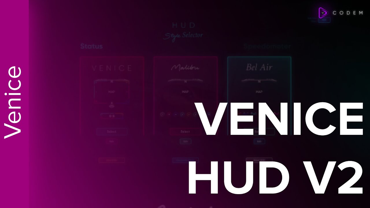 CodeM Venice HUD v2 | Discord : https://discord.gg/zj3QsUfxWs - YouTube