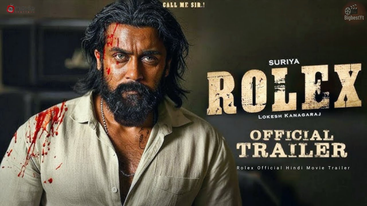 ROLEX | Official Trailer (Hindi) Karthik | Suriya Kamal | Thalapathy Vijay | Haasan | Kanagaraj ...