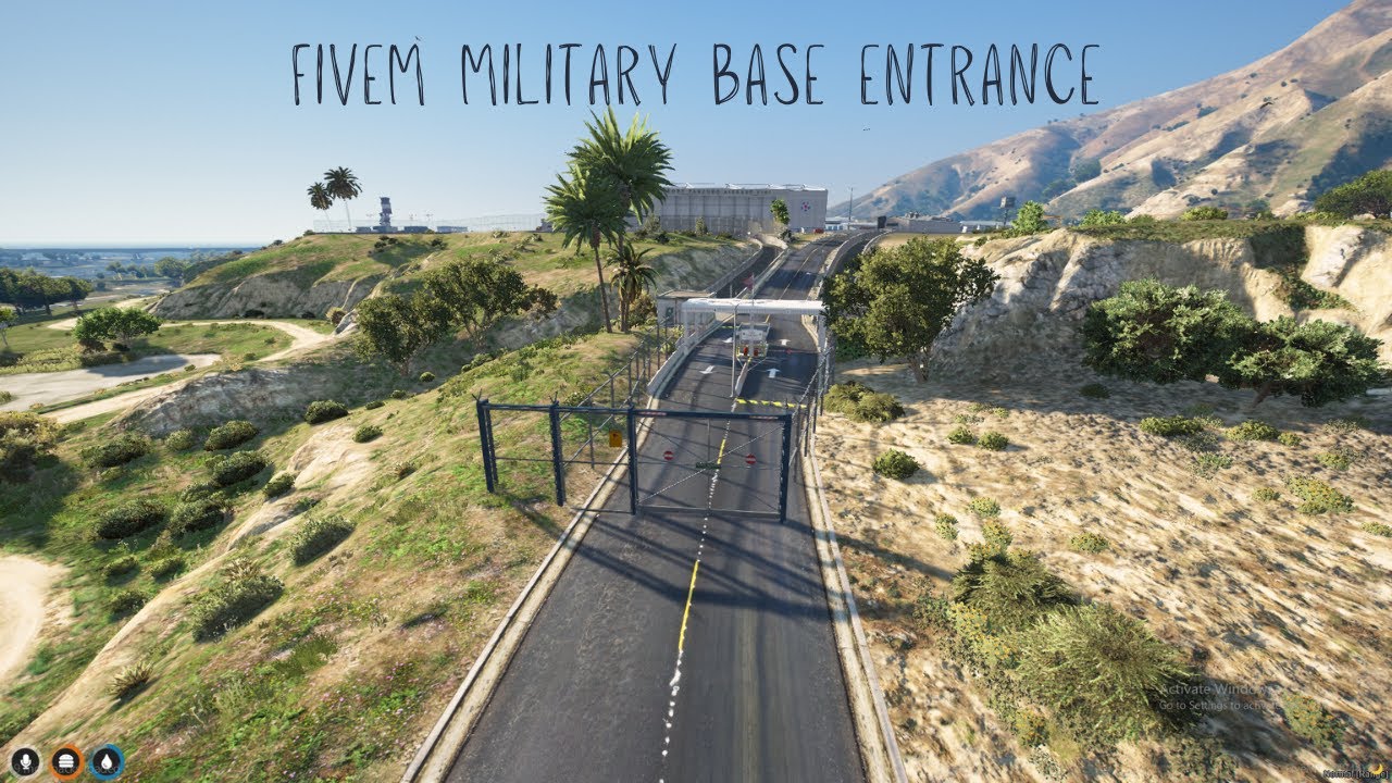 Fivem military base entrance | Fivem Mods | Interior & map for Roleplay ...