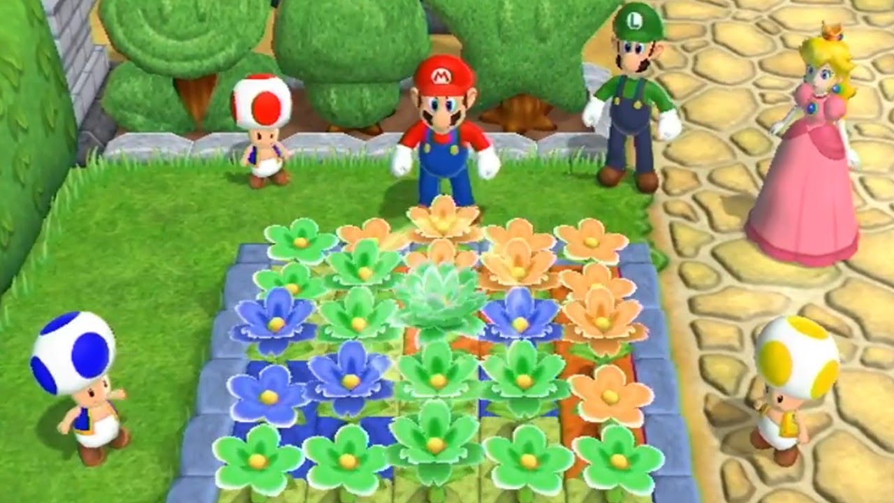 Mario Party 9 - Garden Battle - YouTube