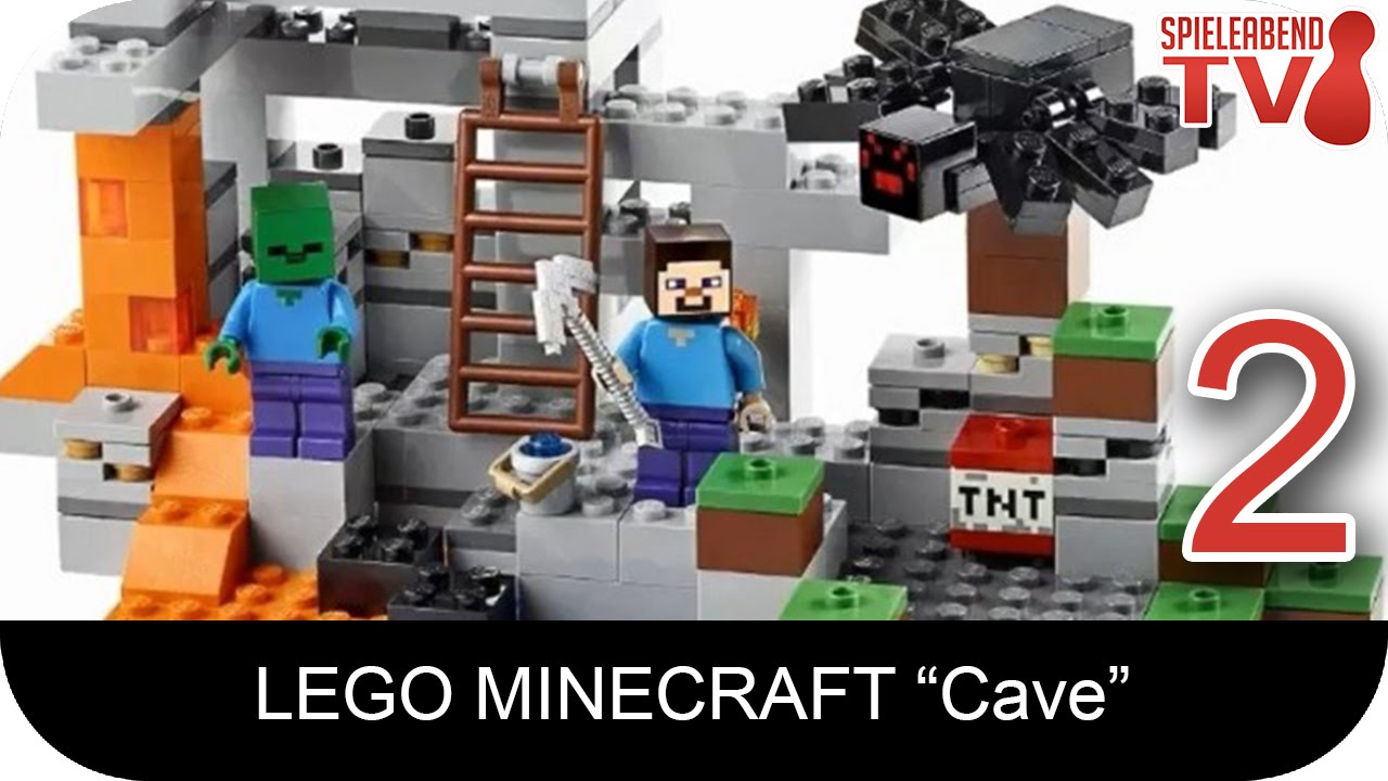 Let's Build • LEGO Minecraft "Cave" • Teil 2/2 - YouTube