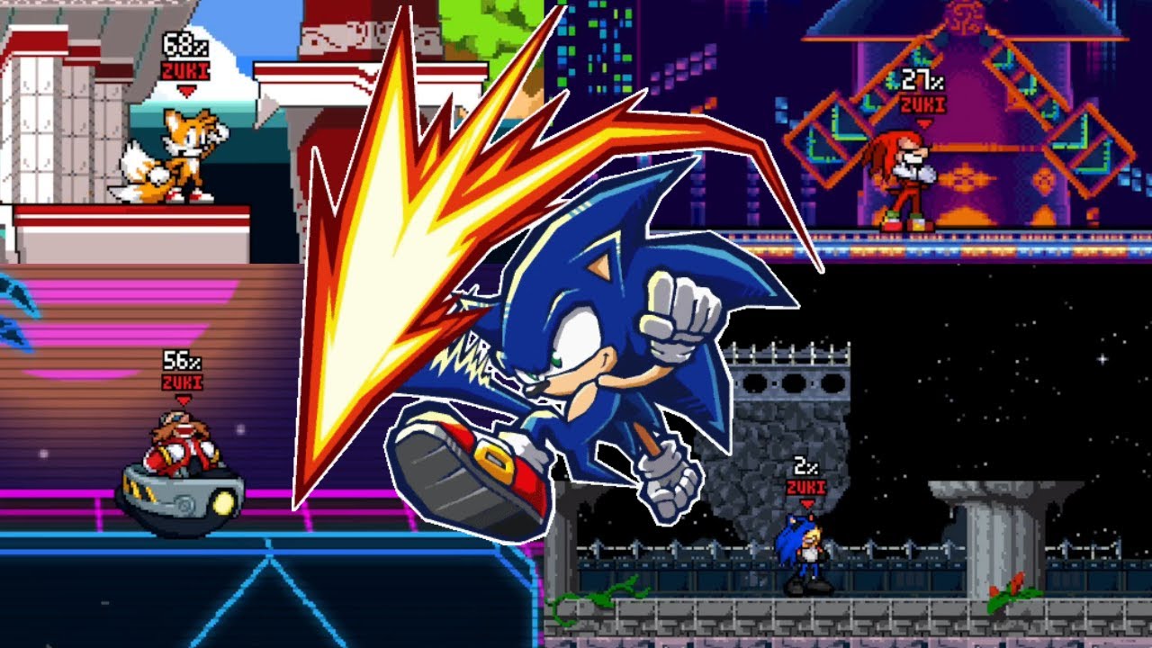 The Perfect Smash Bros Game With Sonic Characters! | Rivals of Aether ...