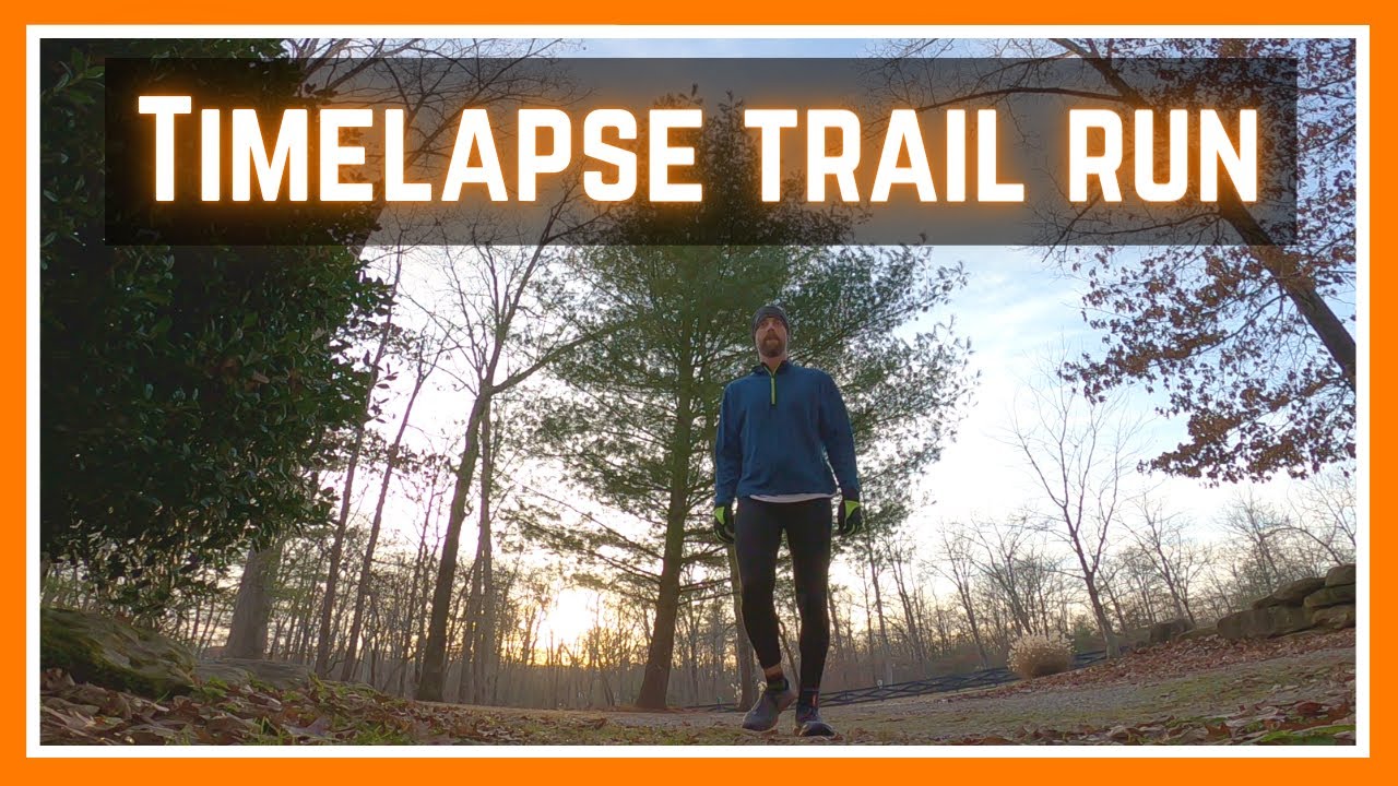 GoPro Hero 8 Time-lapse Trail Running - YouTube