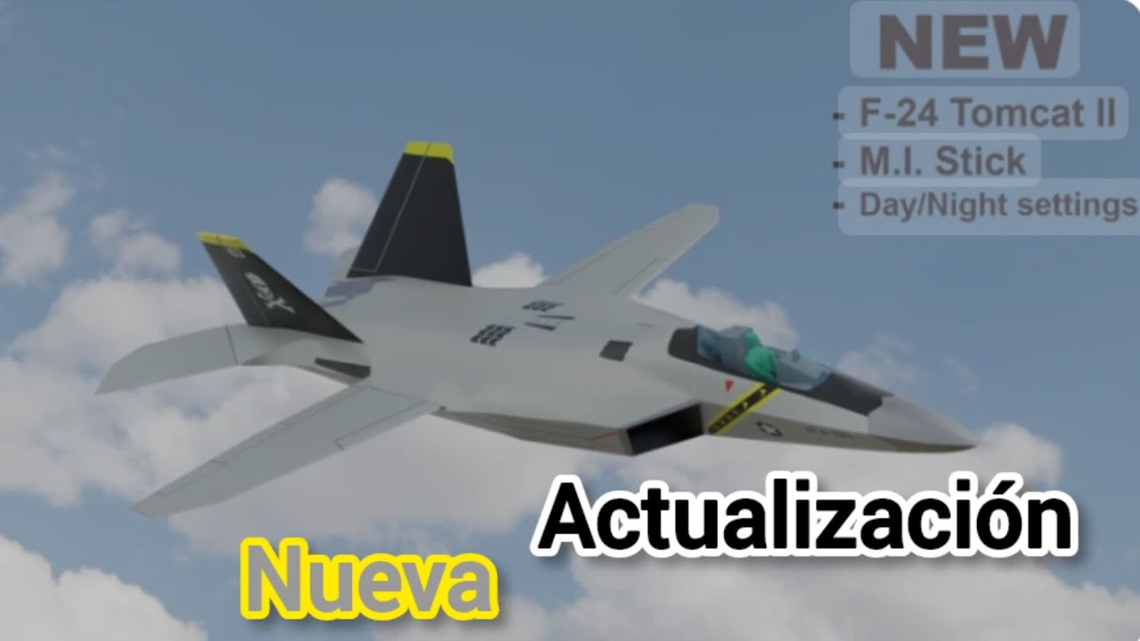NUEVA ACTUALIZACIÓN, F-24 TOMCAT II,AJUSTES de CLIMA Y MÁS REVIEW DE RC ...