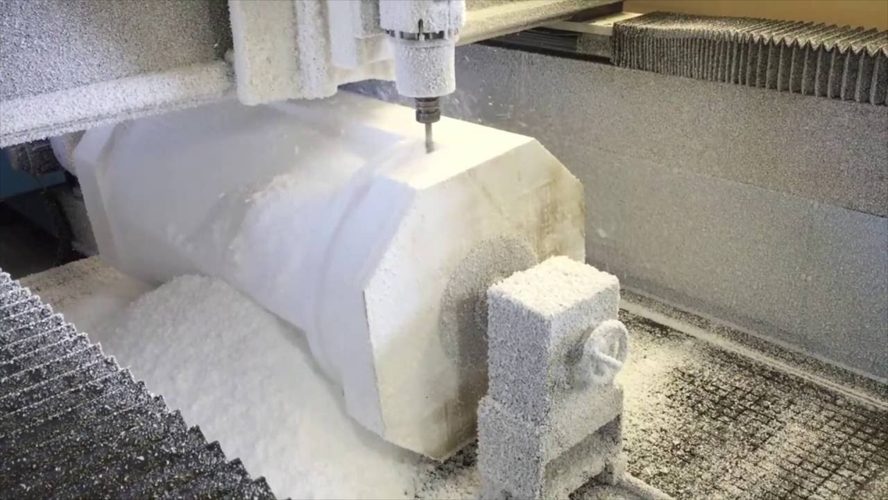 3 & 4-Axis FGP CNC Router - YouTube