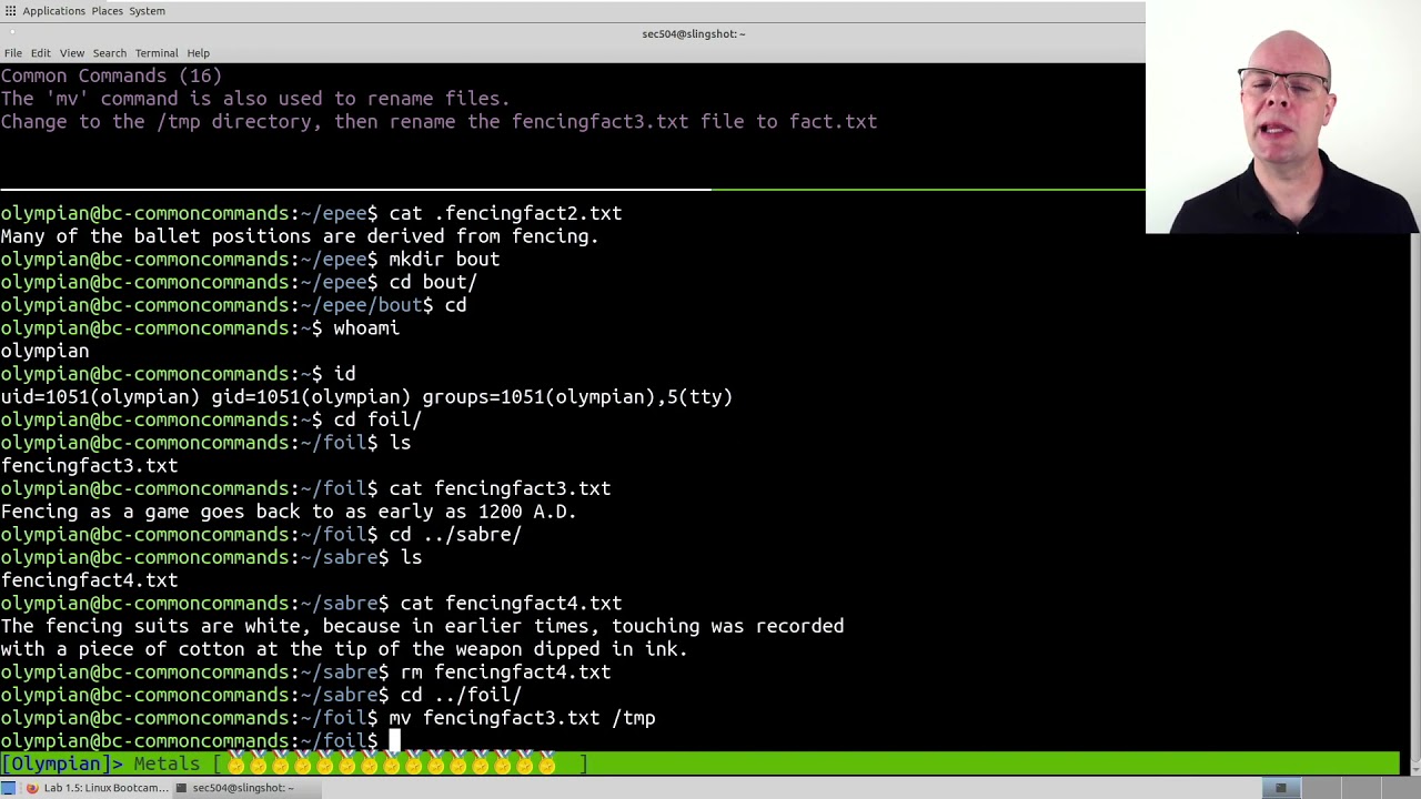 Bootcamp Linux Olympics - YouTube