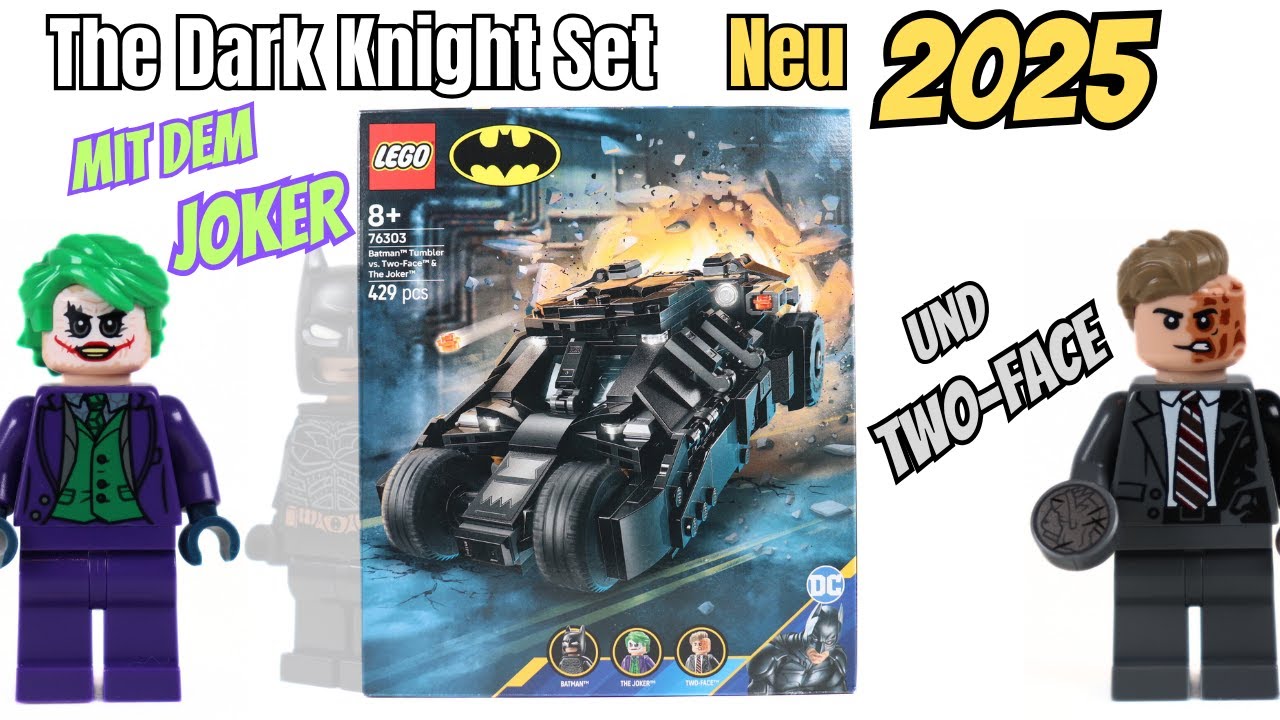 Lego® Batman Set 76303 UNBOXING, SPEED BUILD & REVIEW / Batman Tumbler ...