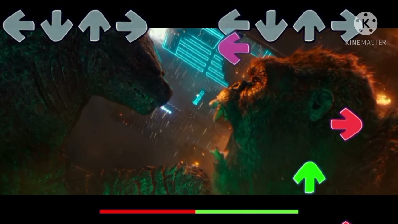 FNF - Godzilla VS Kong Edition - YouTube