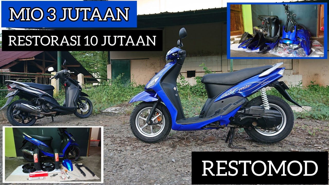 Restorasi Modifikasi Yamaha Mio Sporty - YouTube