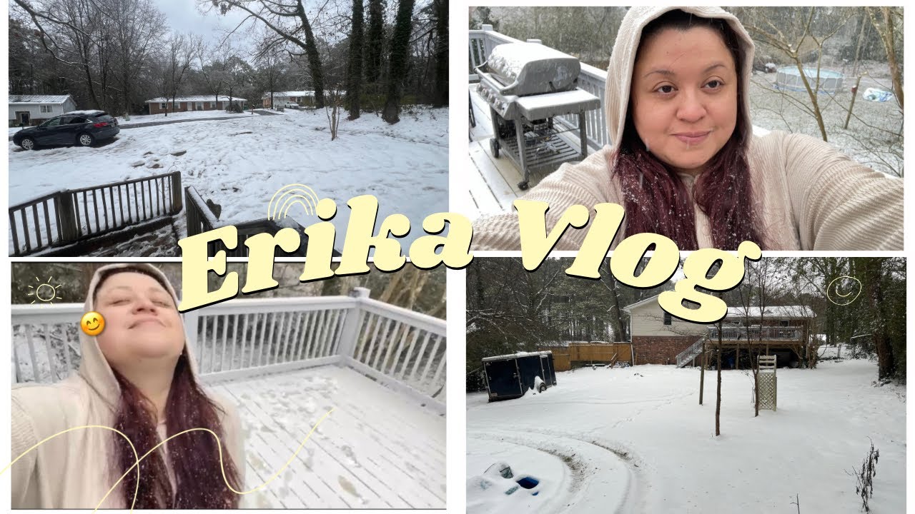 Nevando por segunda vez!😨🥶 ️| .Erika Vlog. - YouTube
