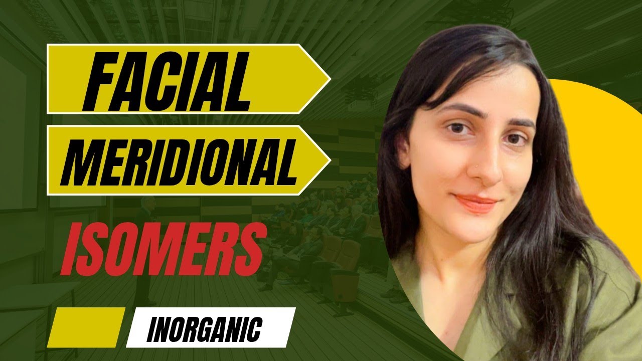 Facial and meridional Isomers| Coordination compounds Class12 chemistry ...