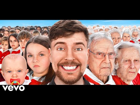 Ages 1 - 100 Fight For $500,000 (New Version) @MrBeast #mrbeast #music #song