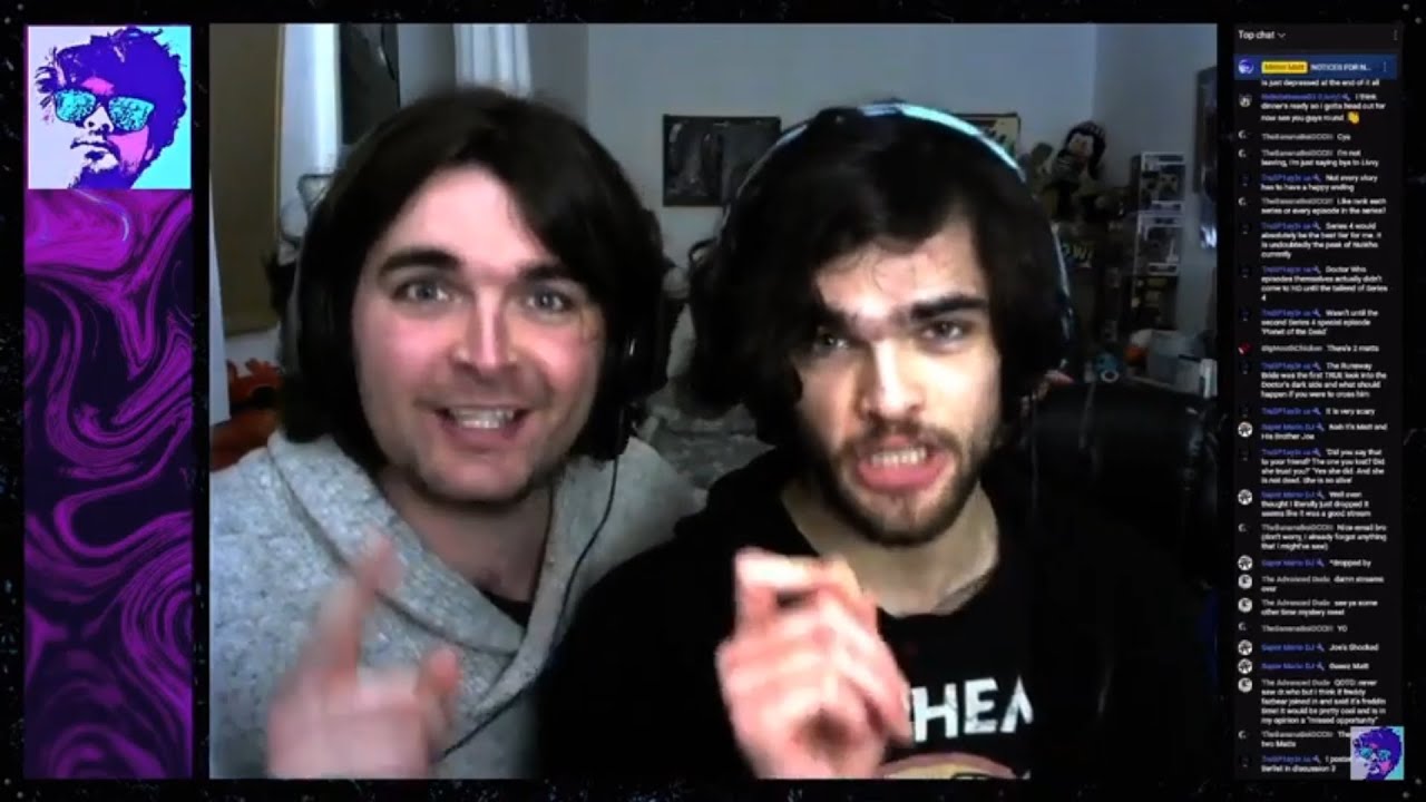 Mister Matt does the Doctor Who YouTube Channel Outro with his brother ...