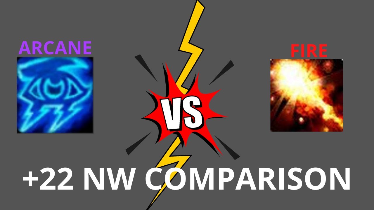 Arcane Vs Fire- Side by Side Comparison - YouTube