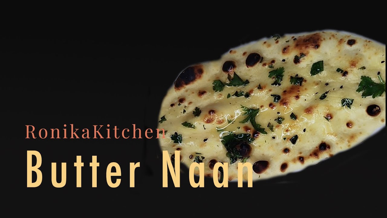 Butter Naan Recipe | Plain Naan | Indian Bread without Tandoor/Oven in ...