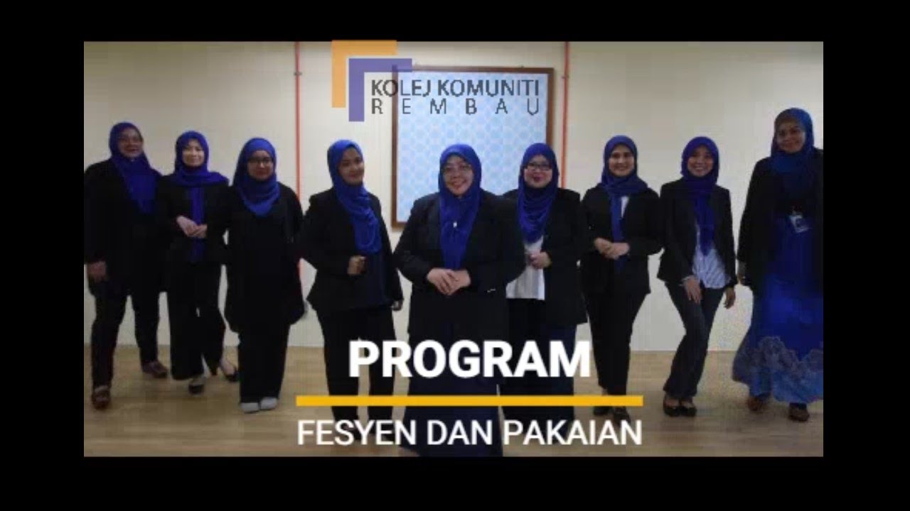 PROGRAM SIJIL FESYEN DAN PAKAIAN - YouTube