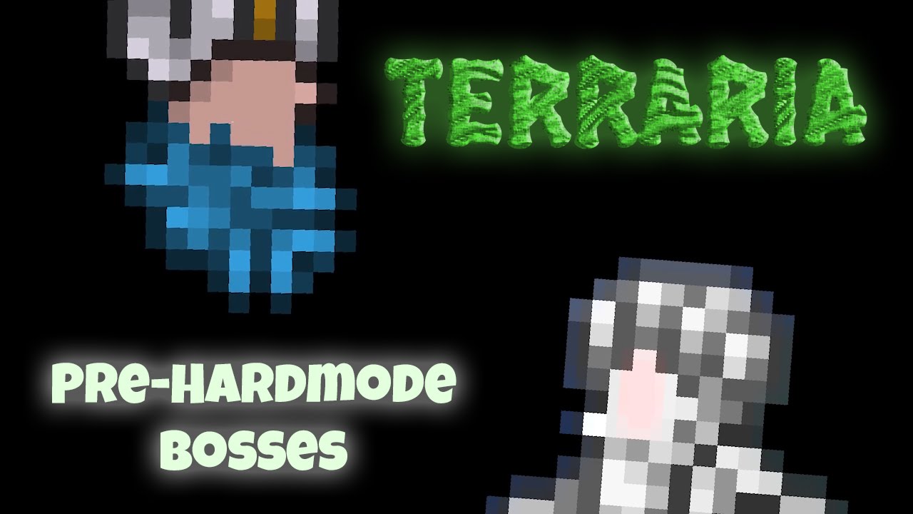 Terraria 1.3 Expert Mode (ALL PRE-HARDMODE BOSSES*) - YouTube