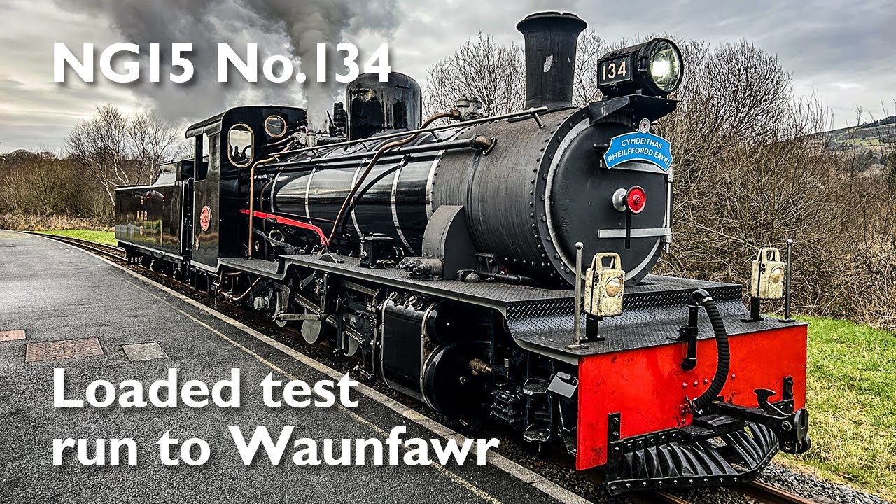 NG15 Load test to Waunfawr 16 2 25 - YouTube