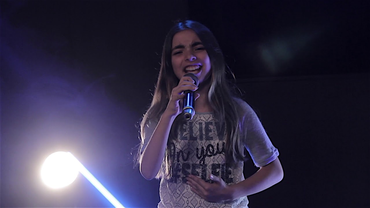 My cover of STONE COLD by Demi Lovato--12 y/o Maria Labate - YouTube