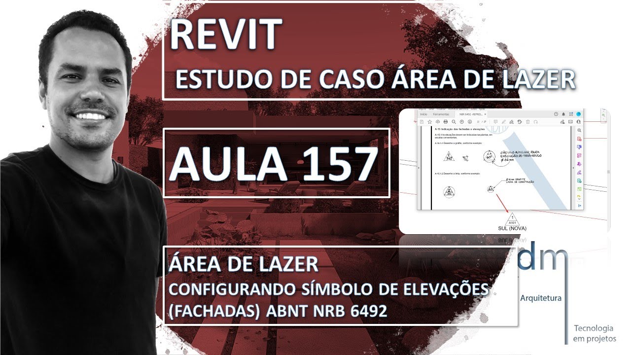 Aula 157 – Configurando símbolo de elevações (fachadas) – ABNT NBR 6492 ...