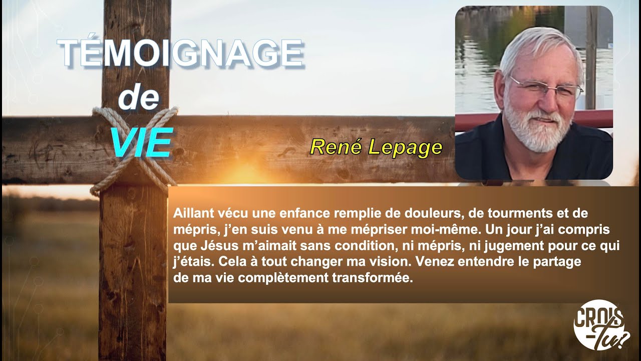 René Lepage nous partage son témoignage en visioconférence. - YouTube
