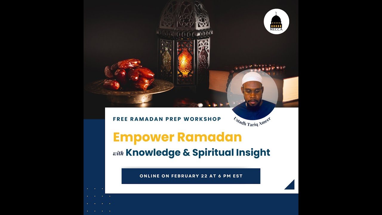 Ramadan Preparation Workshop | Ustadh Tariq - YouTube