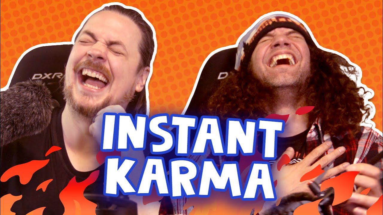 REACTING to ICONIC Instant Karma moments | Game Grumps Compilations ...