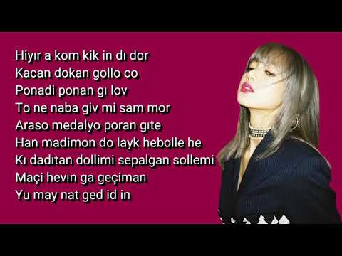 Blackpink lisa rap kolay okunuş