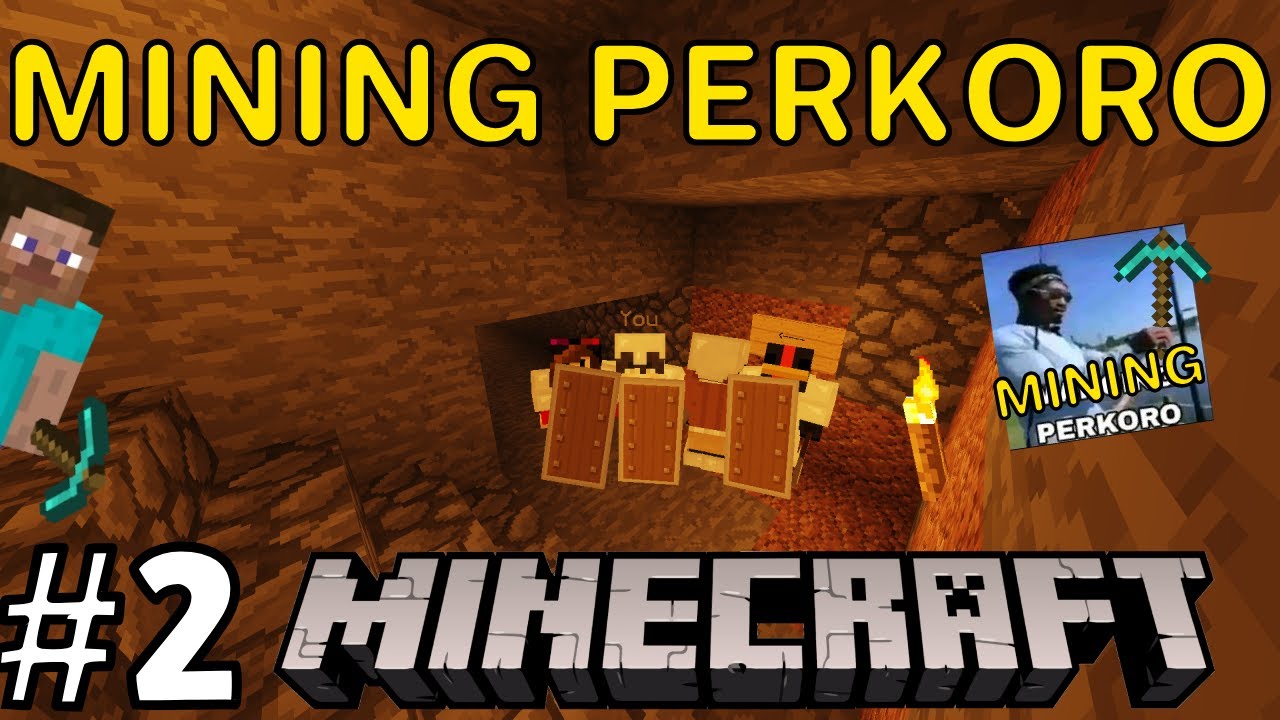 MINING PERKORO - Minecraft Survival Series EP2 - YouTube
