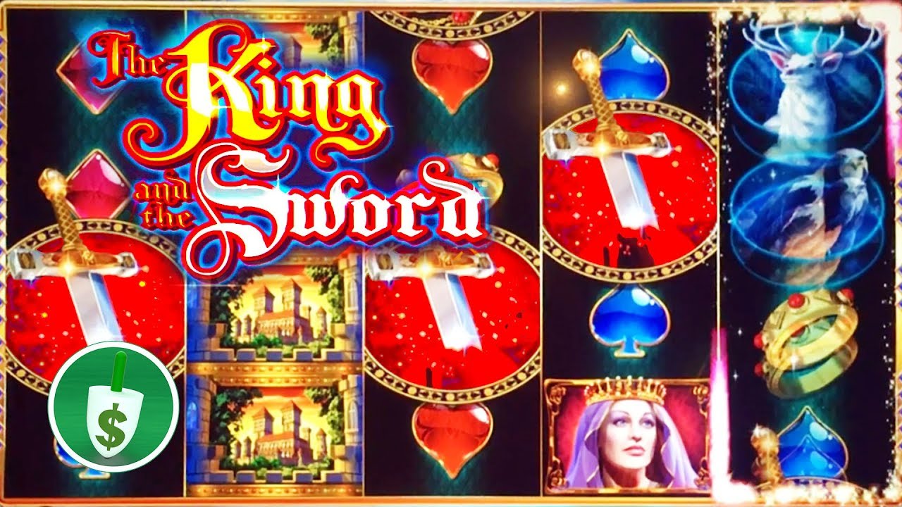 The King and the Sword slot machine, bonus - YouTube