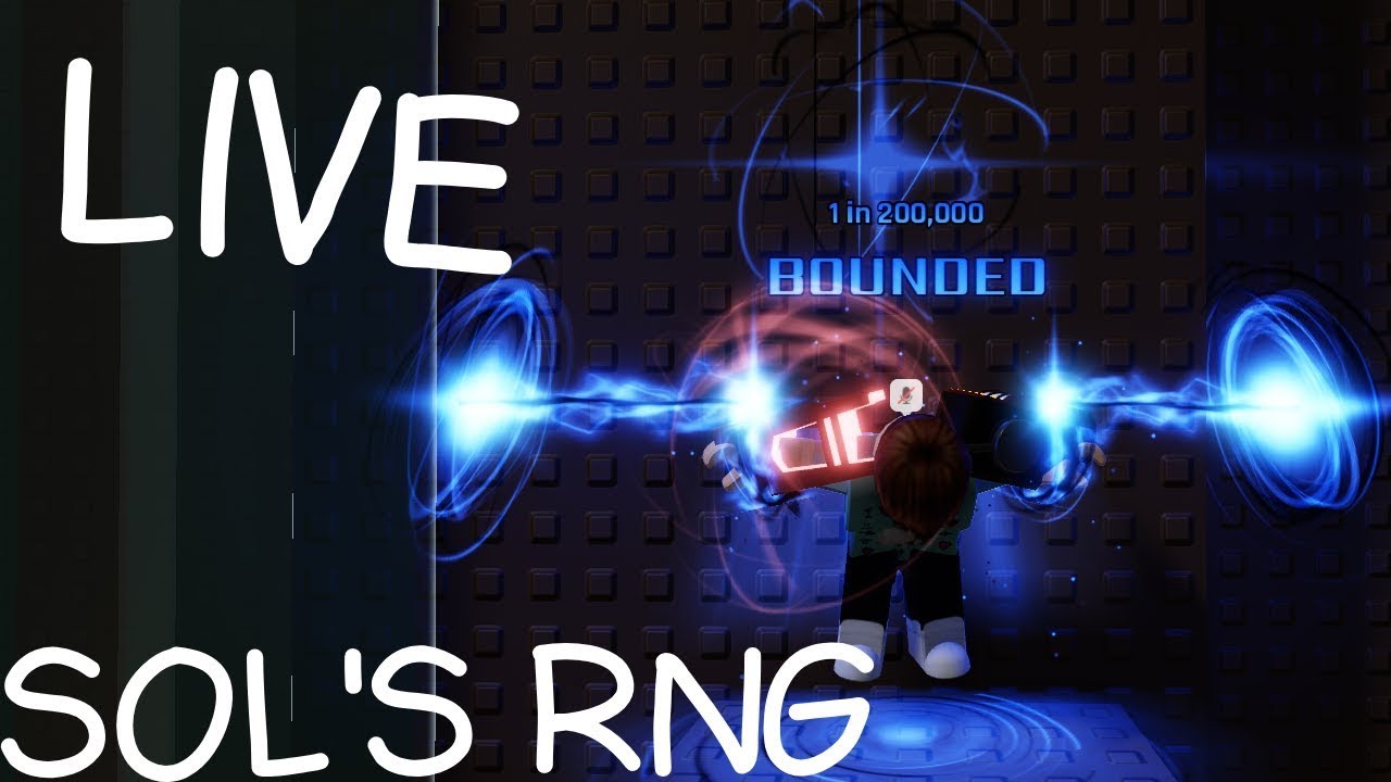 SOL'S RNG LIVE AFK STREAM - YouTube