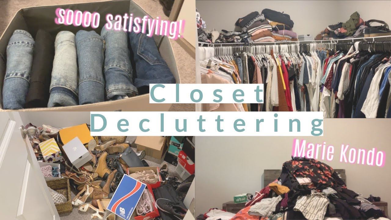 Does the Mari Kondo Method Really Work? --KonMari Closet Declutter ...