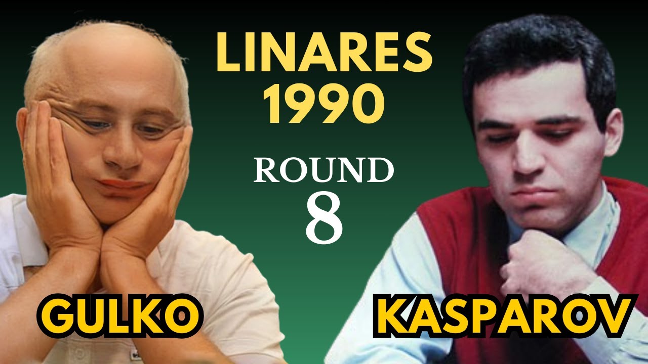 Boris Gulko vs Garry Kasparov | Linares 1990 | Round 8 - YouTube