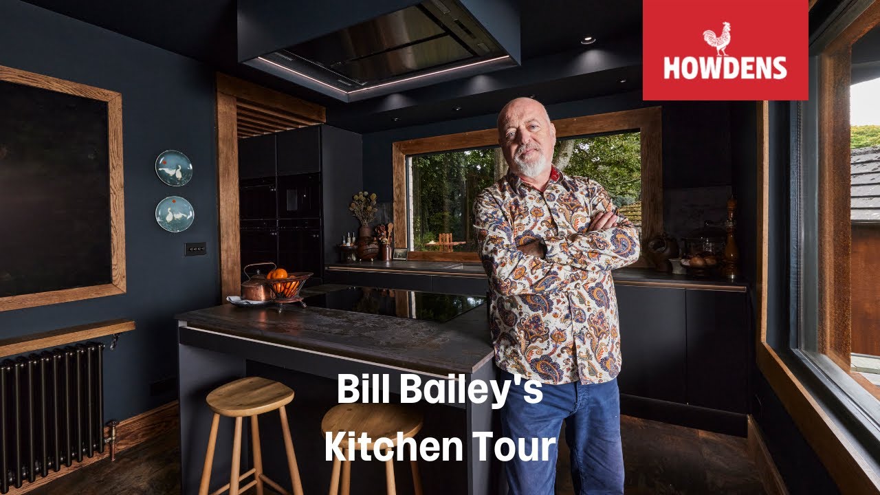 Bill Bailey Kitchen Tour | Bill Bailey Howdens Kitchen Makeover - YouTube