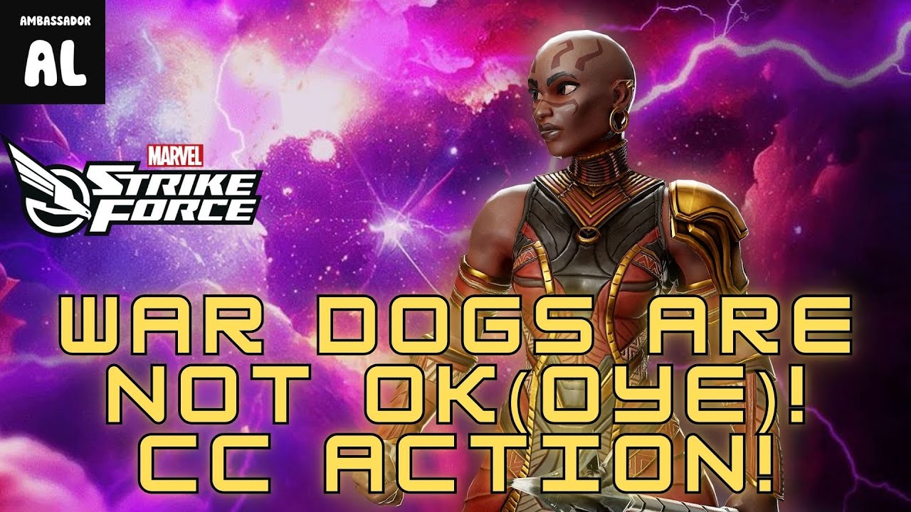 **WAR DOGS ARE NOT OKOYE! - Marvel Strike Force - MSF** - YouTube
