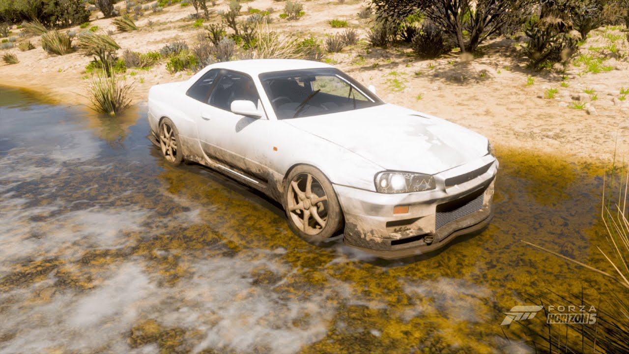 Rebuilding Nissan Skyline GTR R34 - Forza Horizon 5 - YouTube